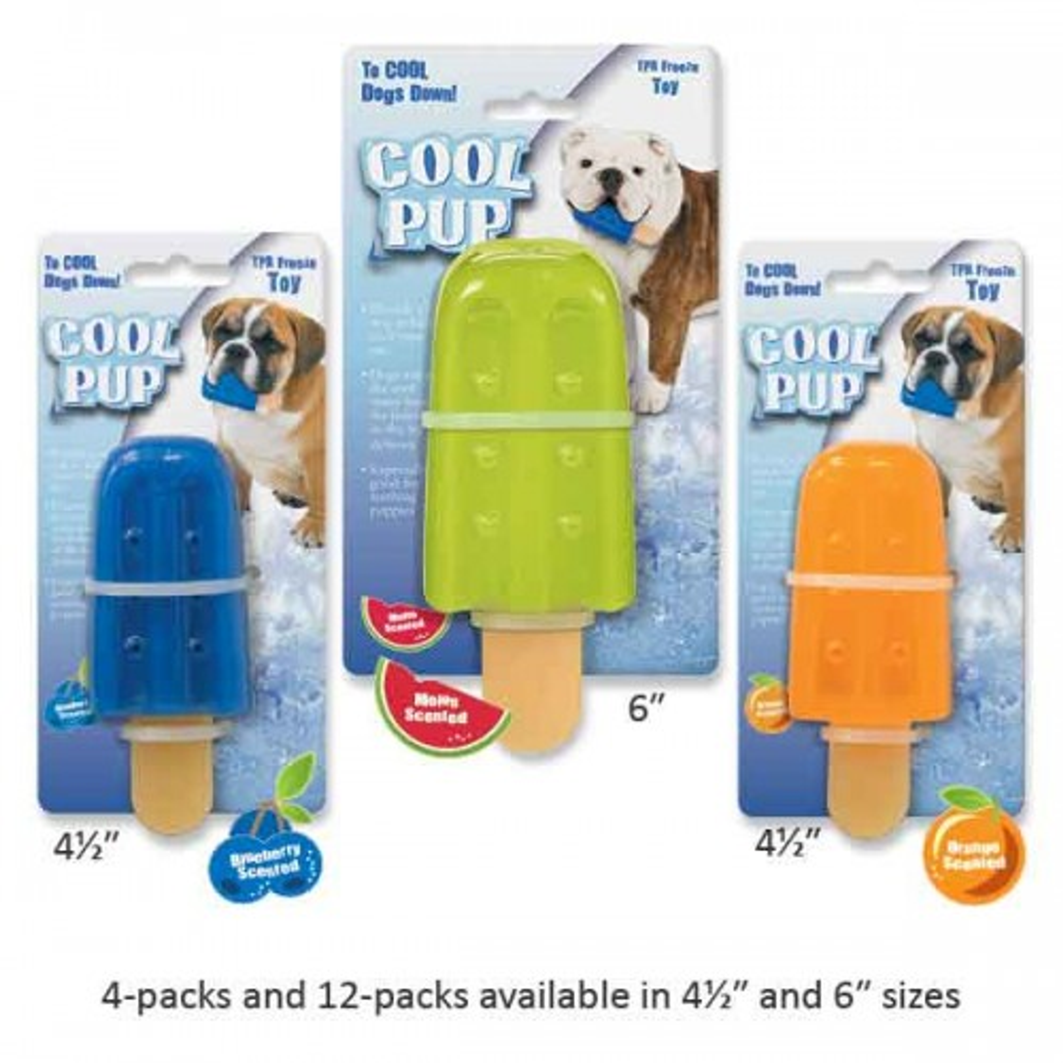 Cool Pup Toy Mini Popsicle Mini Green - MyPetsEssentials