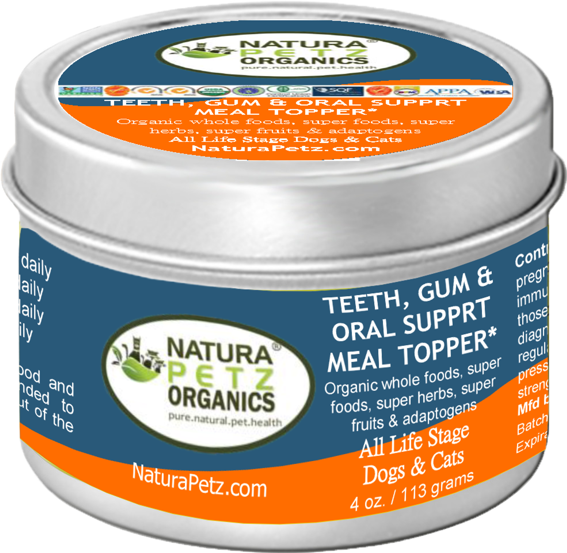 Teeth, Gum & Oral Support Meal Topper - Flavored Meal Topper For Teeth ...