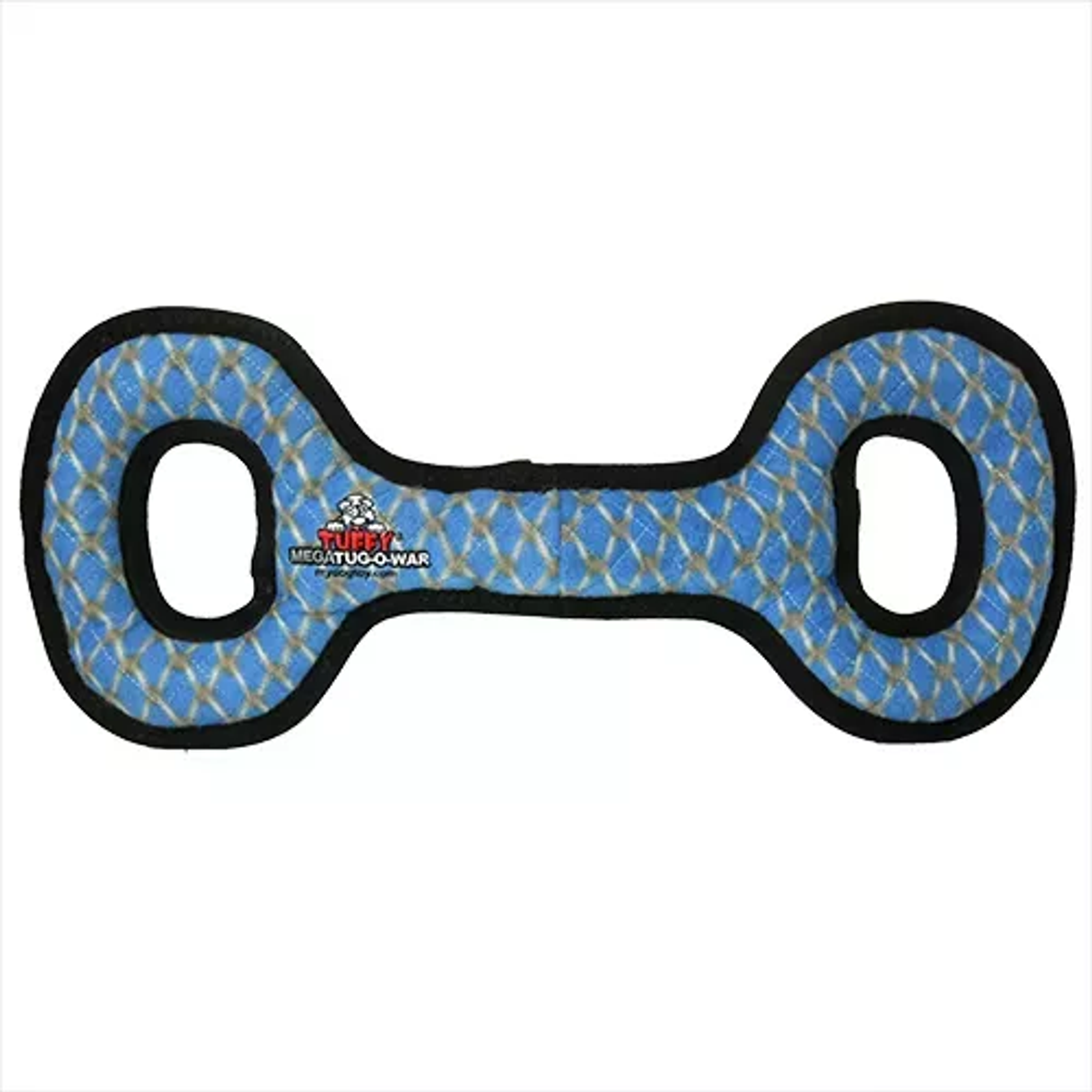 Tuffy Mega Tug Oval Mega Blue - MyPetsEssentials