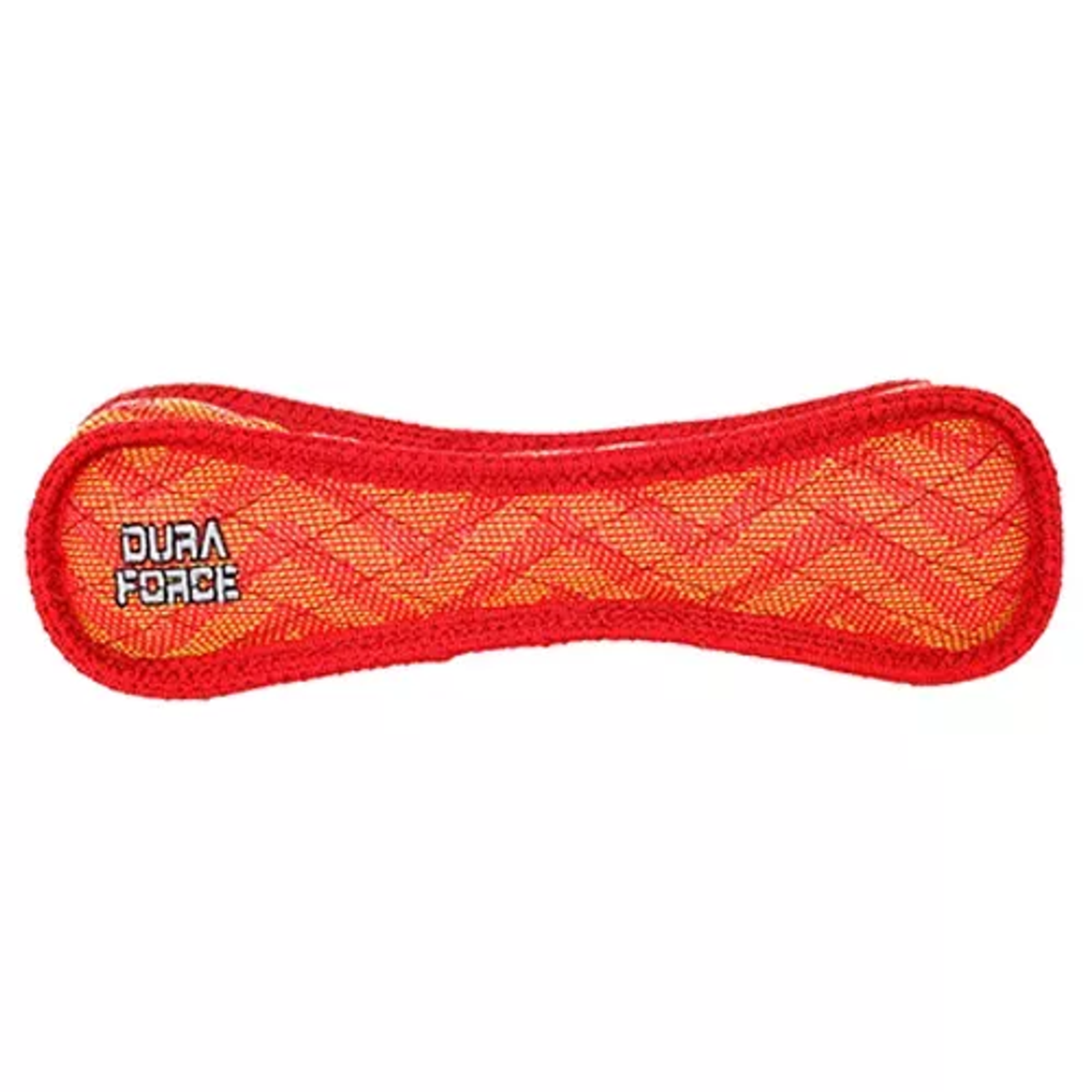 DuraForce Bone ZigZag Red-Red - MyPetsEssentials