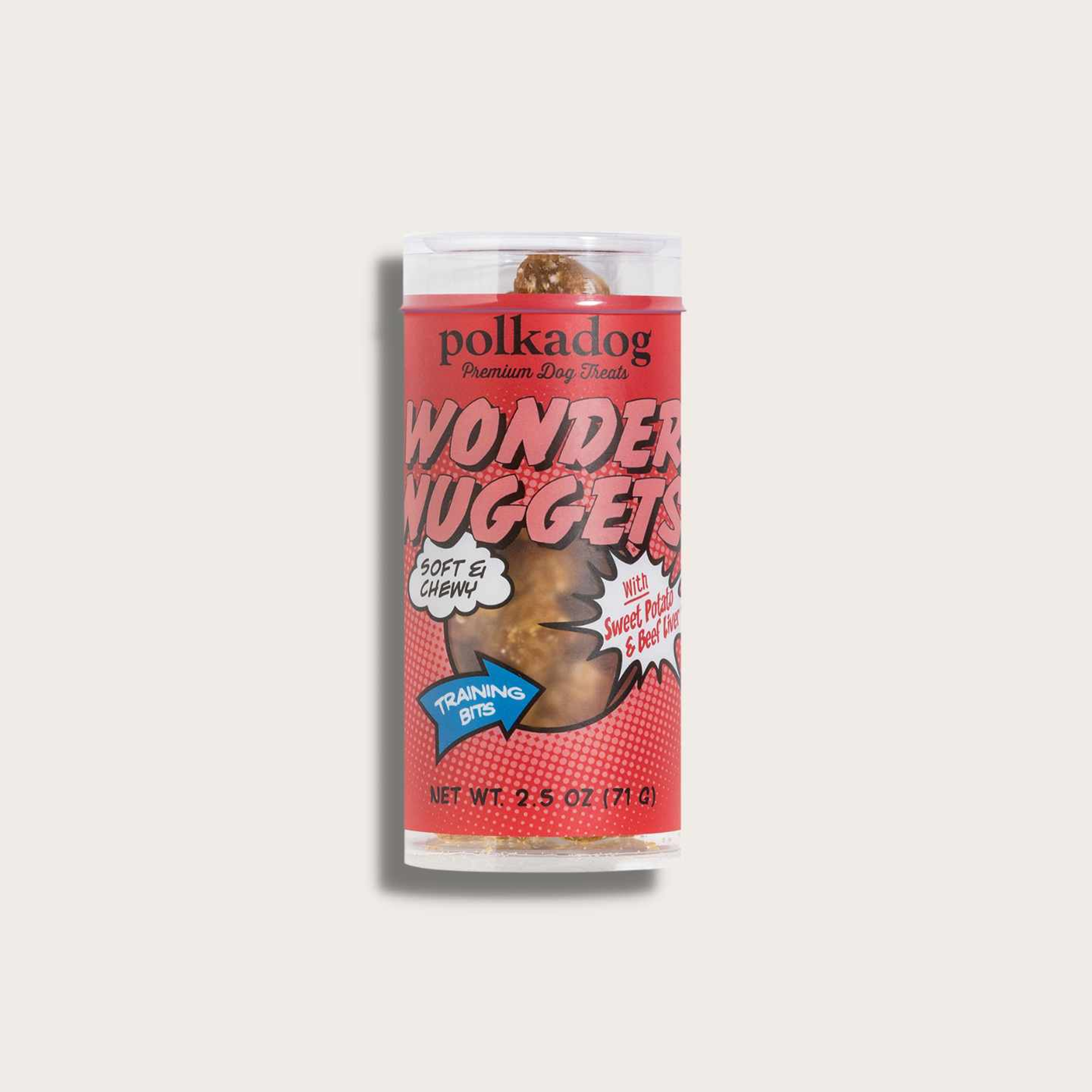 Polkadog Wonder Nuggets Training Bits Sweet Potato & Beef Liver Soft ...