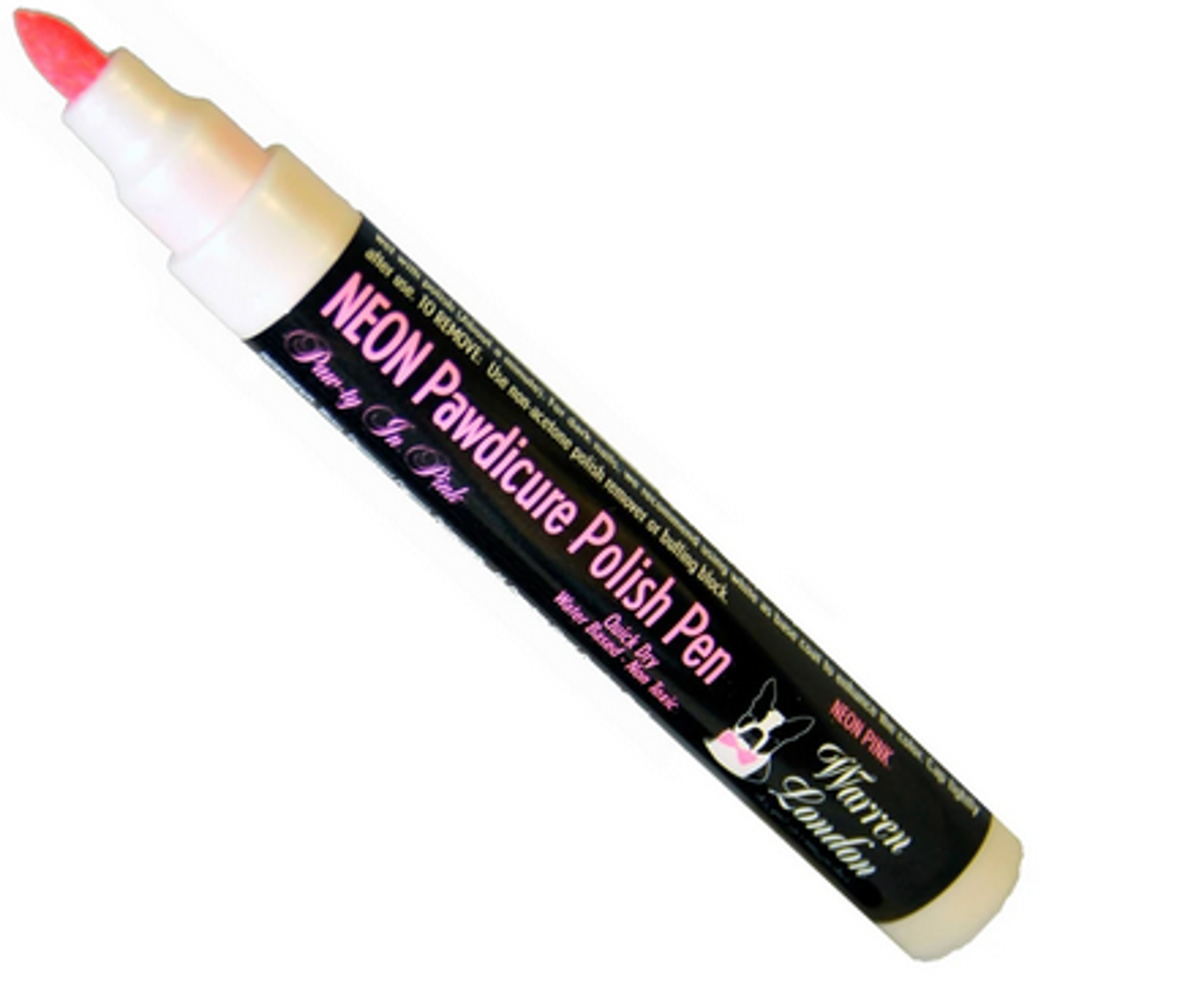 Pawdicure Polish Pen .16 oz Neon Pink - MyPetsEssentials