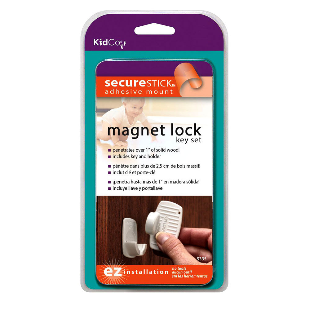 Kidco Magnet Lock and Key Adhesive Mount - MyPetsEssentials ...